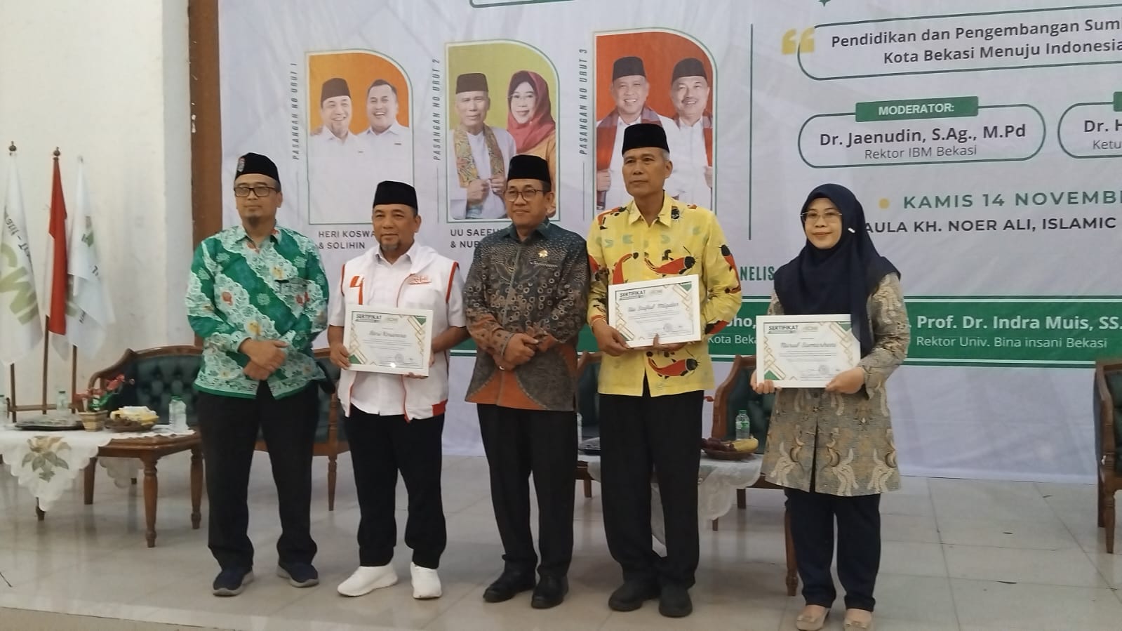 Paslon Tri - Harris Tidak Hadiri Undangan Dialog Publik ICMI Kota ...
